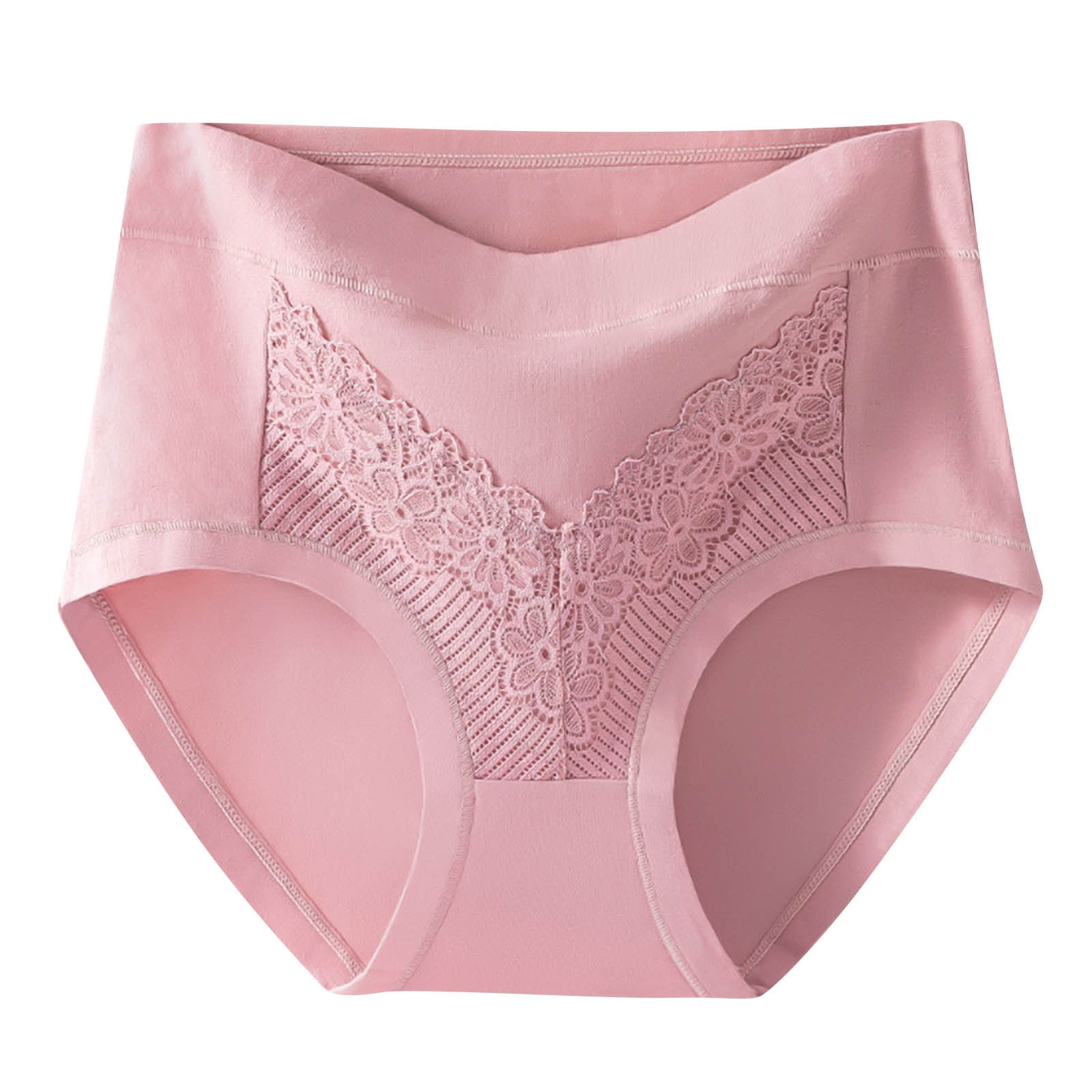 SCSAlgin High Waist Cotton Underwear for Women Full Coverage Panties ...