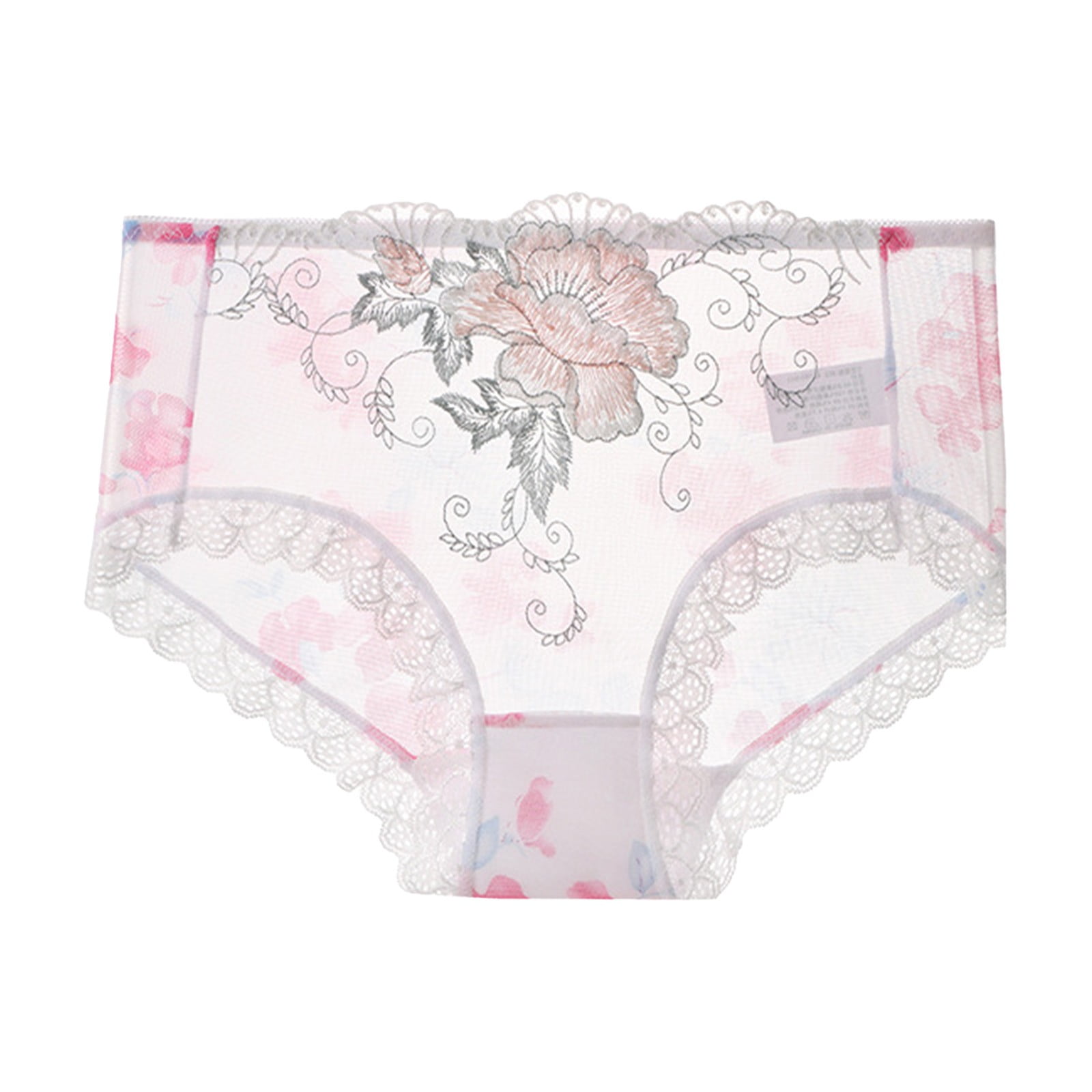 SCSAlgin Seamless High Waist Underwear Tummy Control Shapewear Lace ...