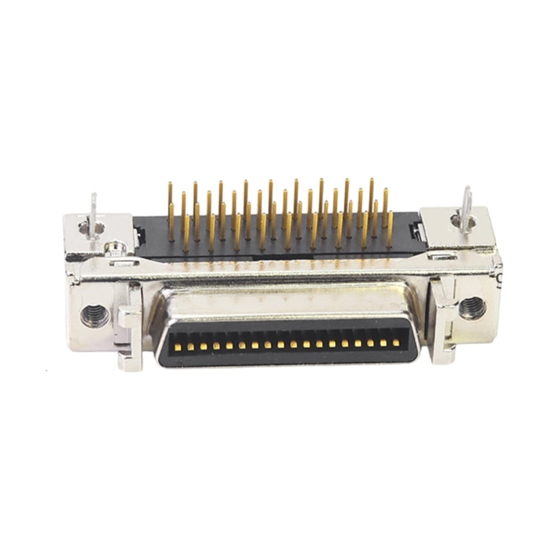 SCSI Solder Board Female Connectors Solder Plate Holder Printer Plug ...