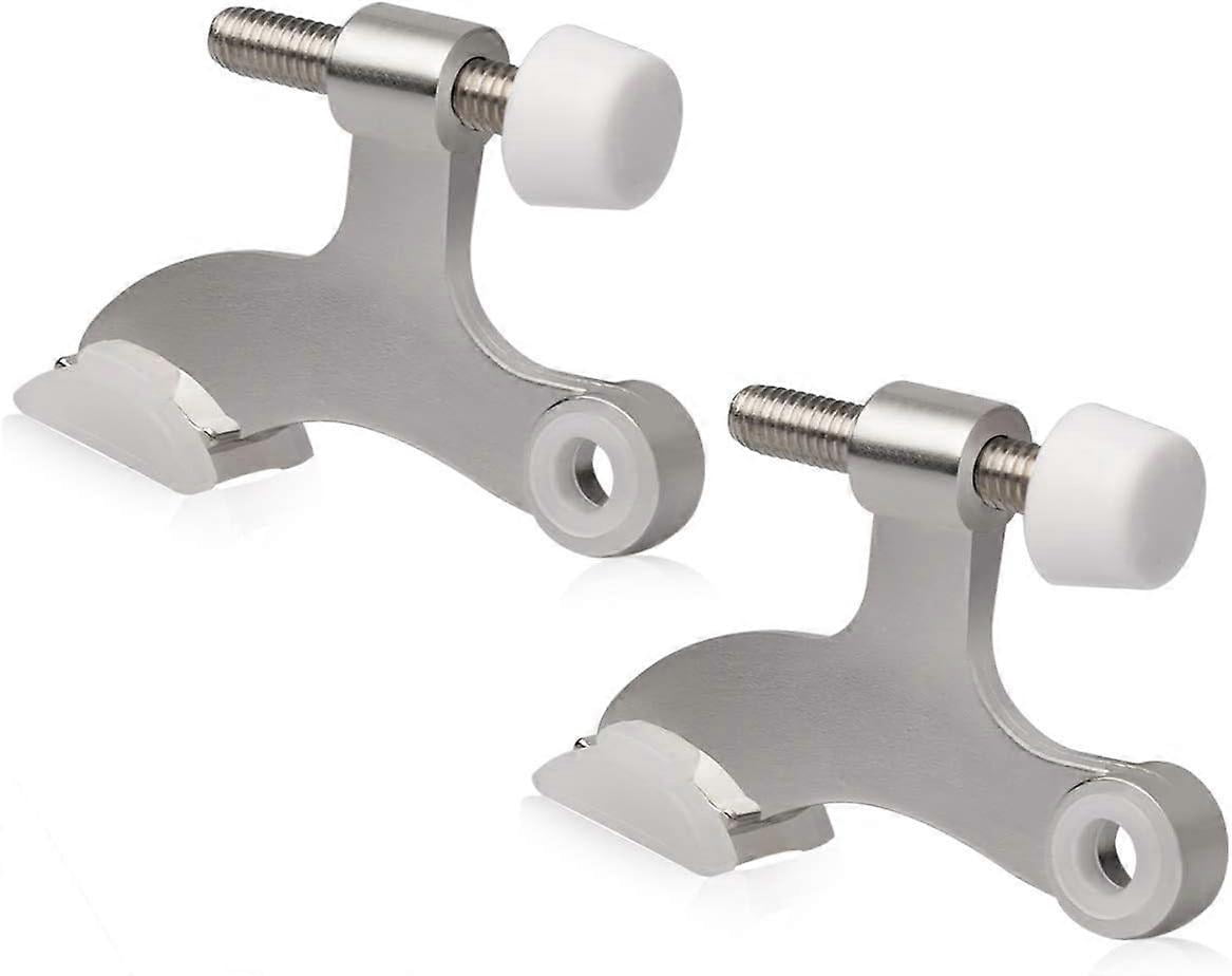 SCSYV 2 Pack Hinge Pin Door Stopper Brushed Satin Nickel - Adjustable ...
