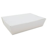SCT ChampPak Carryout Boxes, 2lb, 7 3/4w x 5 1/2d x 1 7/8h, White, 200 ...