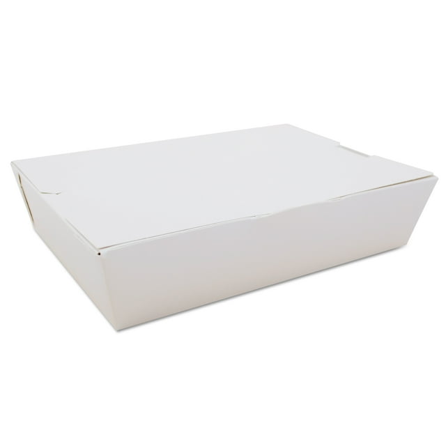 SCT ChampPak Carryout Boxes, 2lb, 7 3/4w x 5 1/2d x 1 7/8h, White, 200 ...
