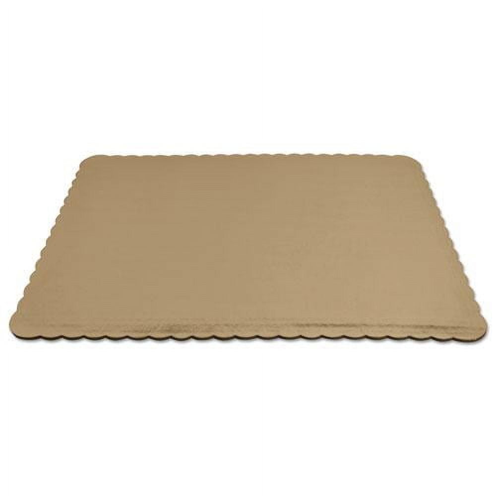 SCT Gold Cake Pads, 1/2 Sheet, 14 x 19, Gold, Paper, 100/Carton ...