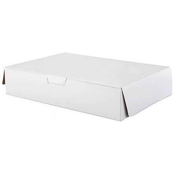SCT Tuck-Top Bakery Boxes 19w x 14d x 4h White 50/Carton 1029 - Walmart.com
