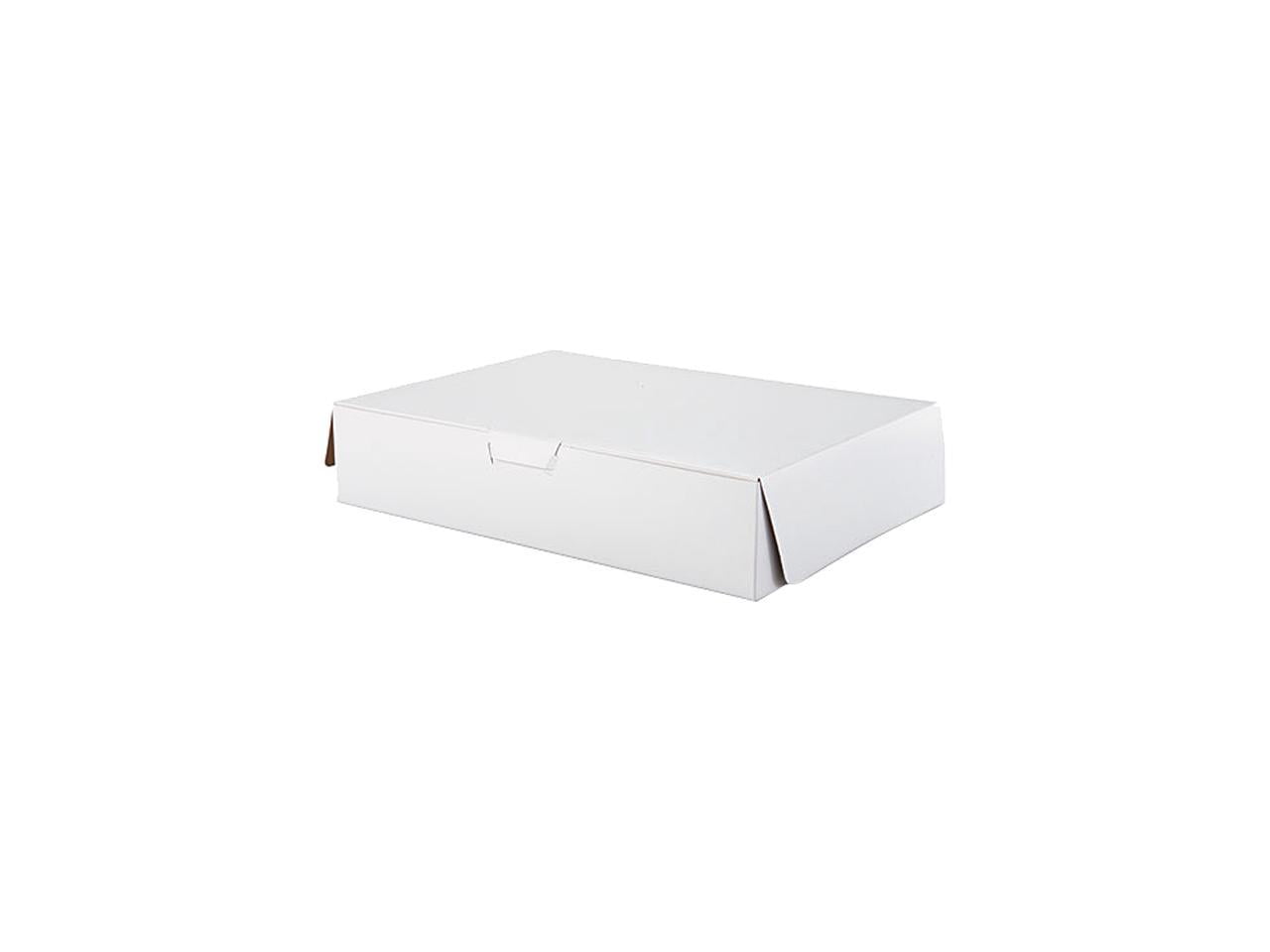 SCT Tuck-Top Bakery Boxes 19w x 14d x 4h White 50/Carton 1029 - Walmart.com