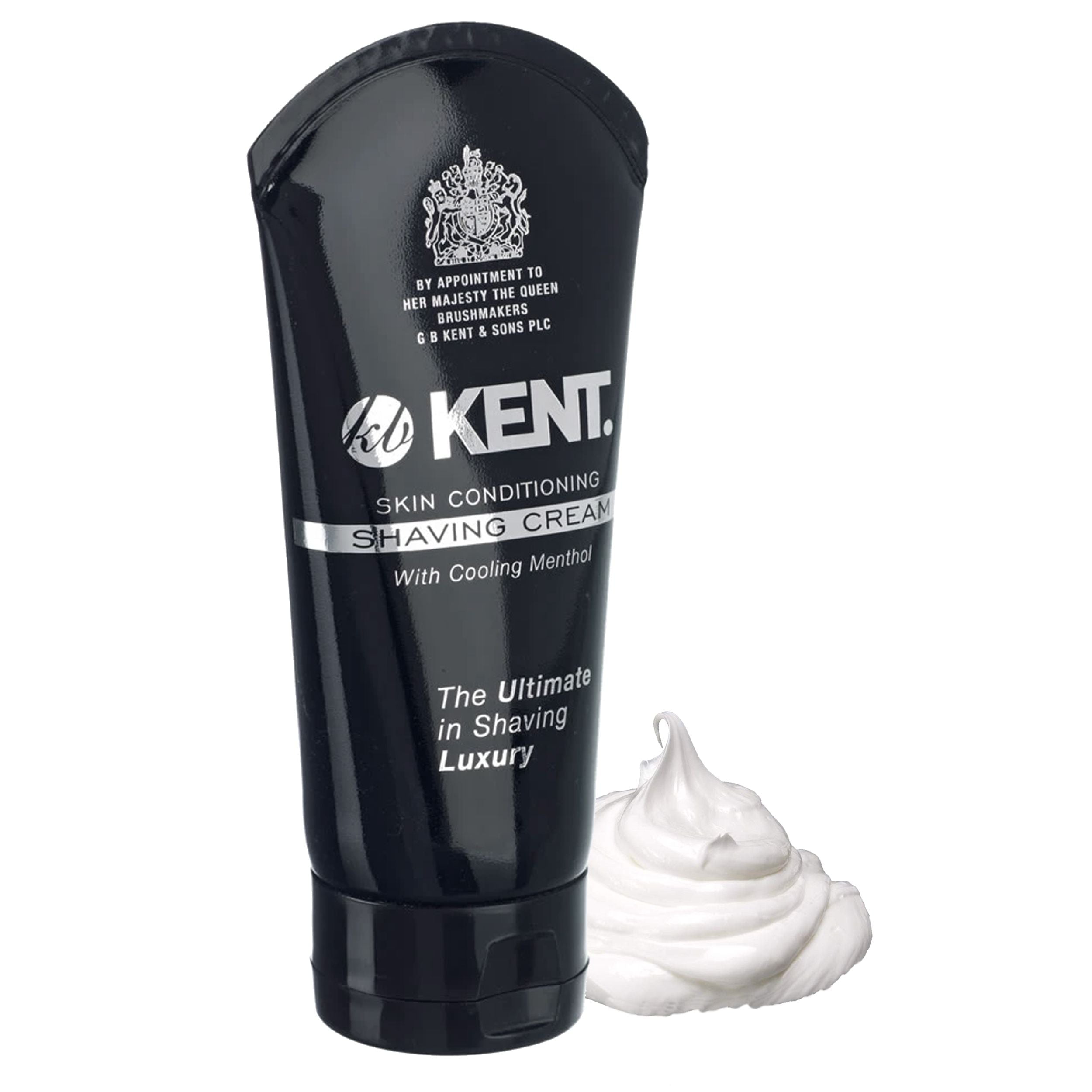 Kent Shaving Cream SCT1 Tube, Superior Men Smooth Cooling Menthol Shave ...