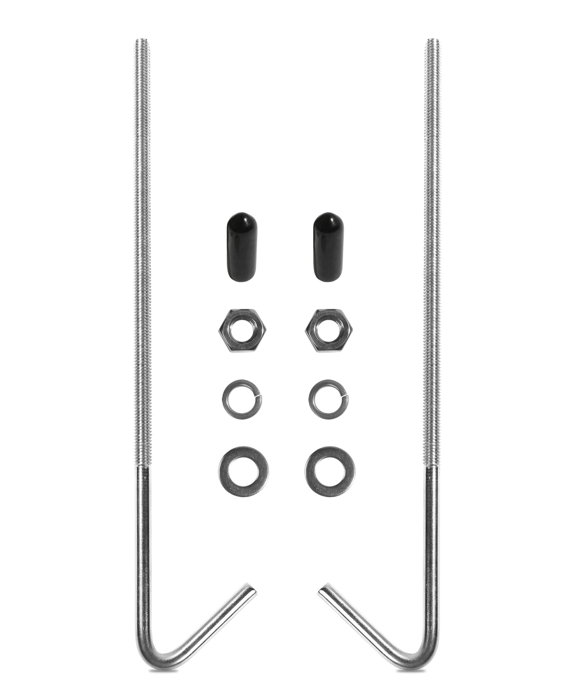 SCUARI Car Battery Hold Down Kit,Stainless Steel J Hook Battery Hold ...