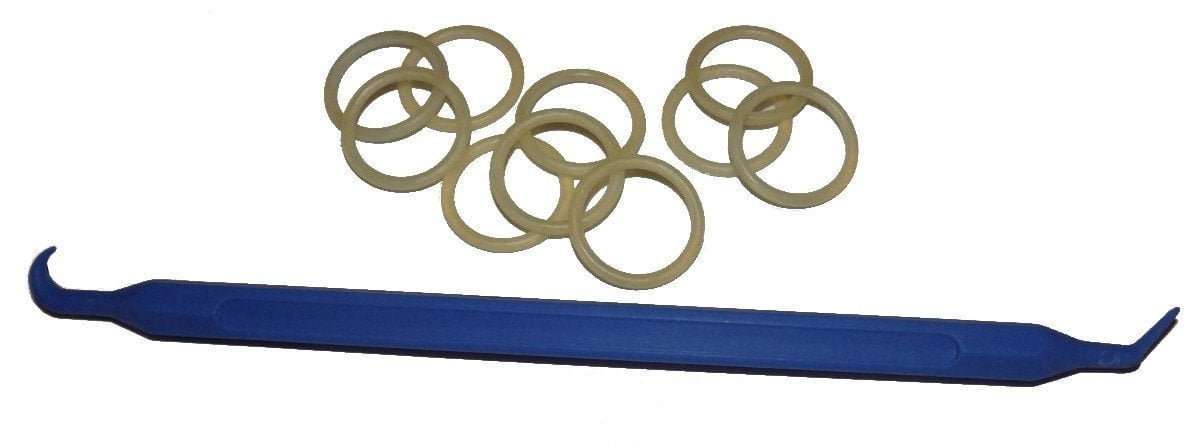 SCUBA Standard Tank Valve Bonnet Nut POLYURETHANE 015 O-Ring 10 pcs ...