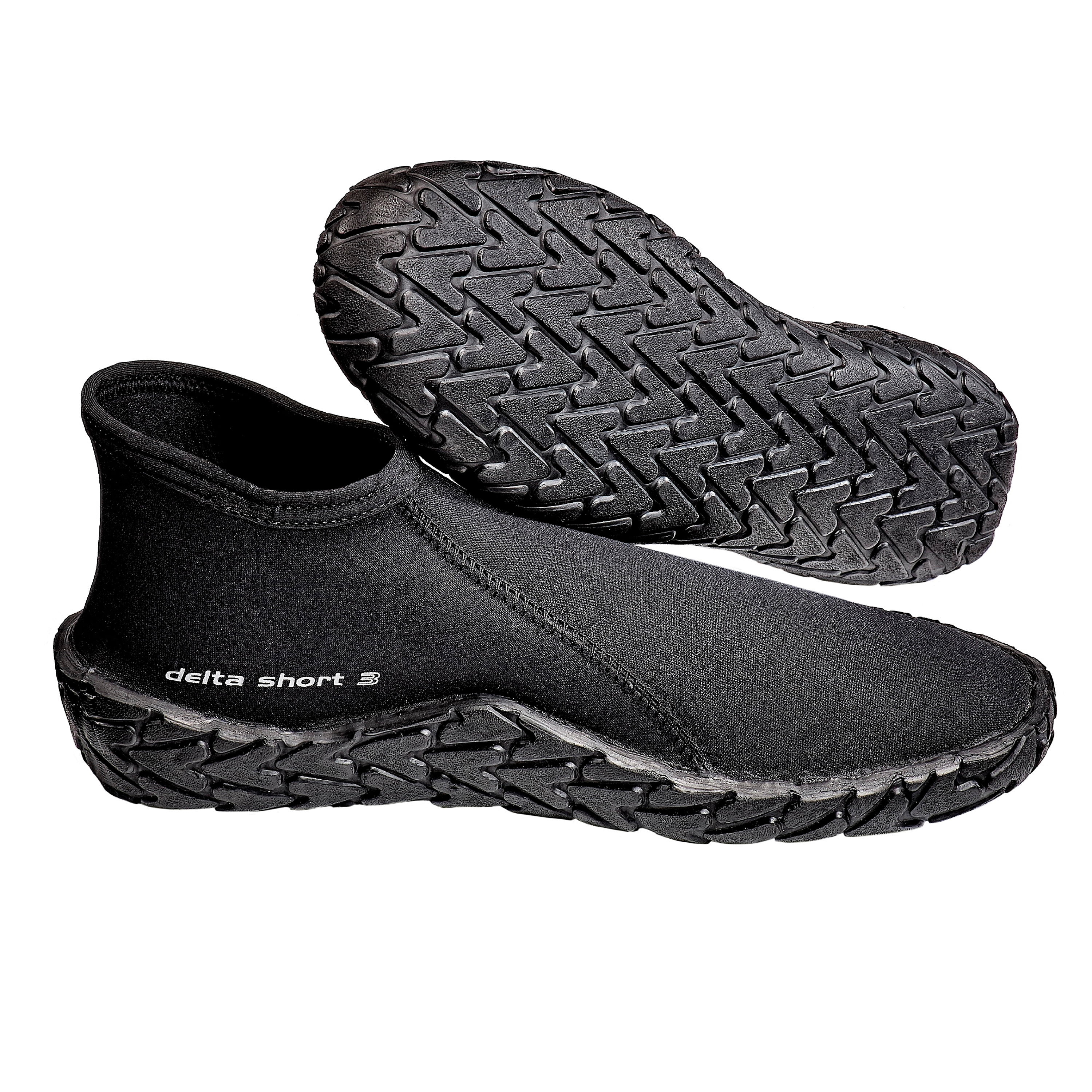 SCUBAPRO 3mm Delta Short Dive Boot - Black - 2XLarge - Walmart.com
