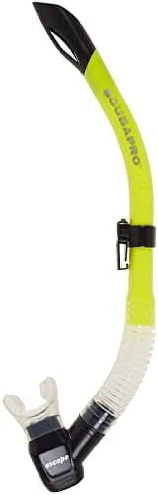SCUBAPRO Escape Semi-Dry Snorkel, with Purge Valve and Splashguard ...