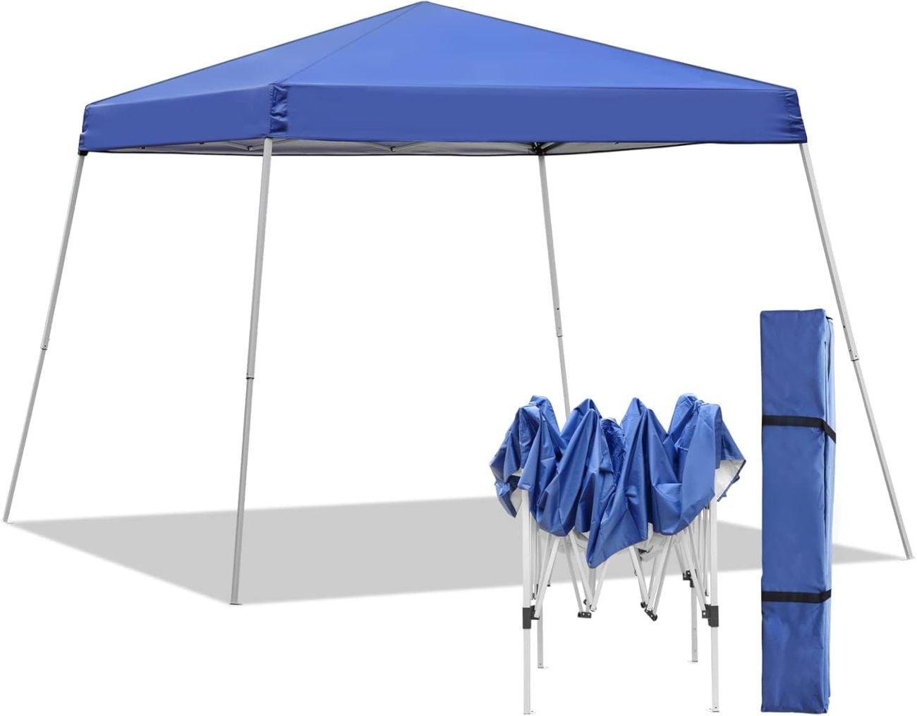 SCXP 10x10 Outdoor Canopy, Pop Up Canopy Tent, Portable Instant Folding ...