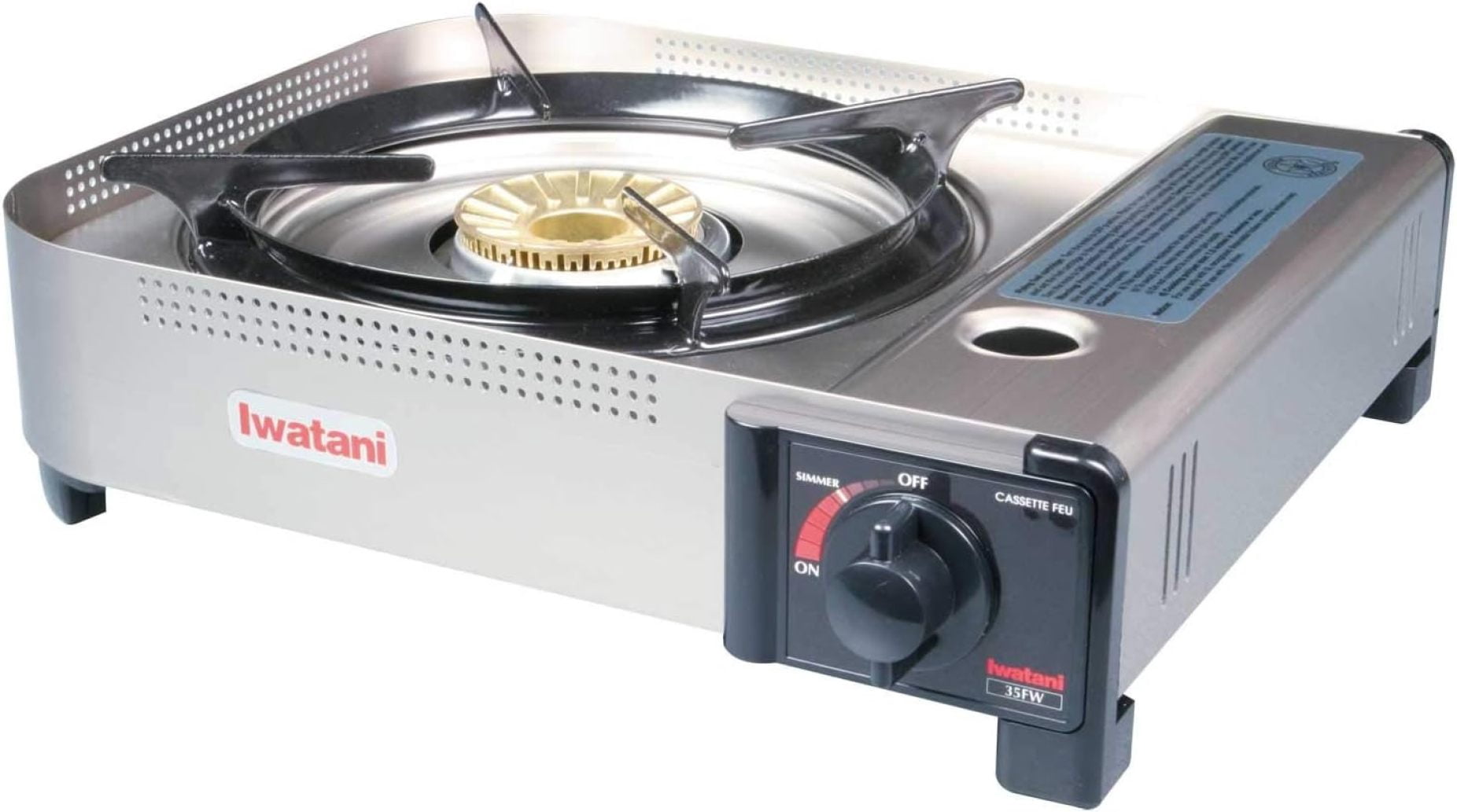 SCXP 35FW Single-Burner Butane Portable Cooktop Indoor & Outdoor ...