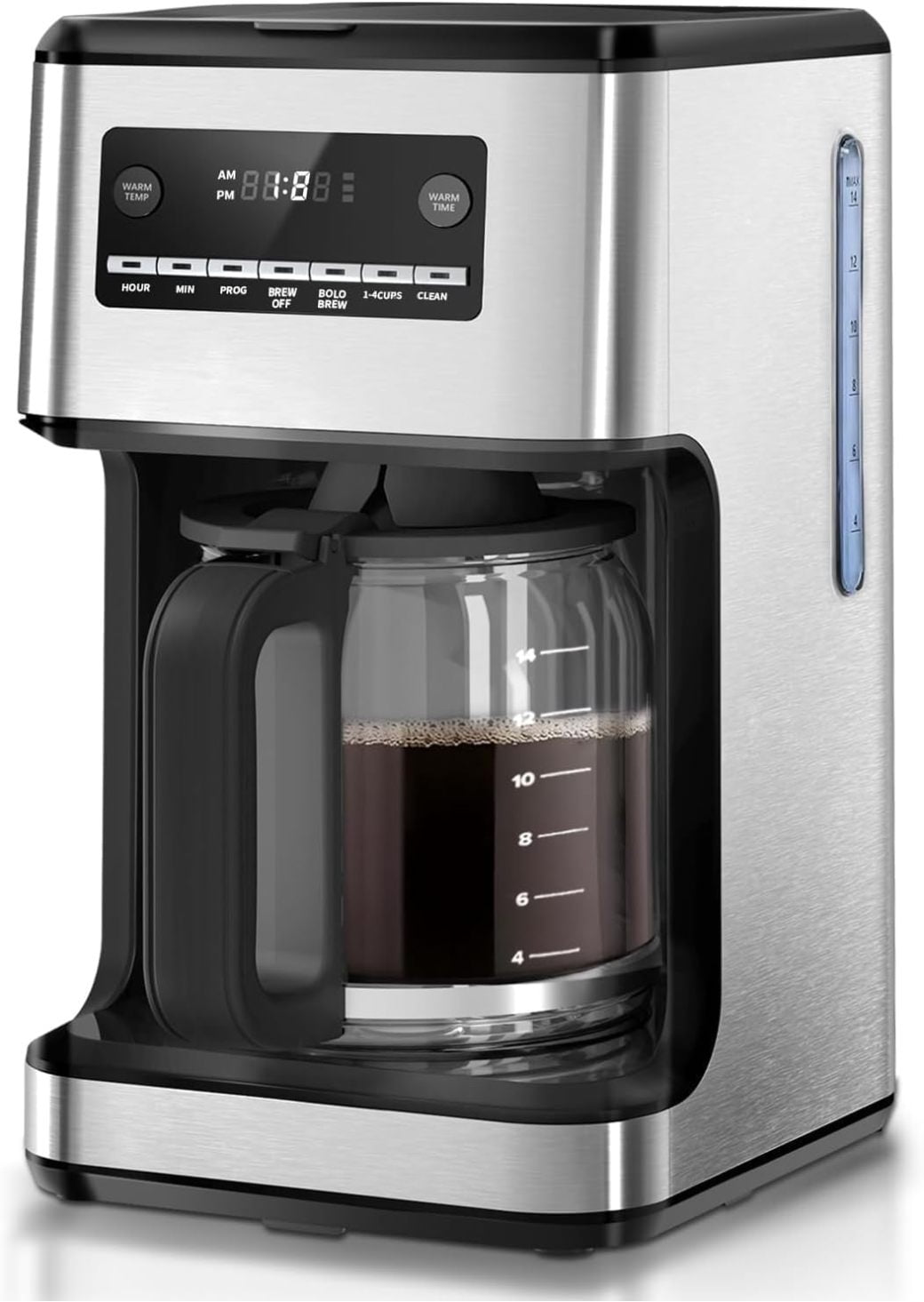 SCXP Coffee Maker, 14-Cup Programmable Drip Coffee Makers Machines with ...