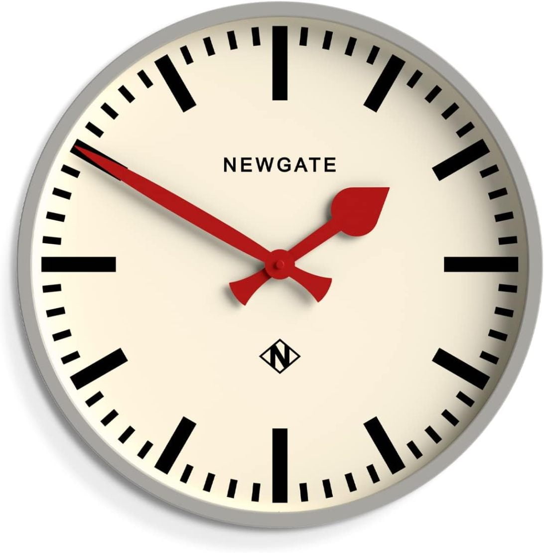 SCXP® Universal Wall Clock - Round - Kitchen - Living Room - Office - Station - Deep Straight ...