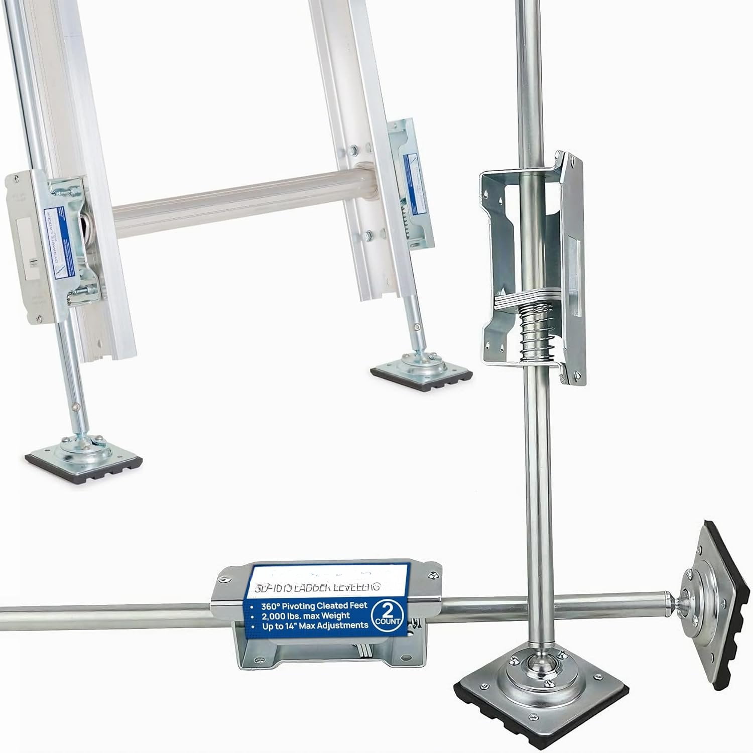 SD-1015 Levelers, EXCEEDS OSHA Safety Standard ANSI 14.8-2013, (2,000 ...