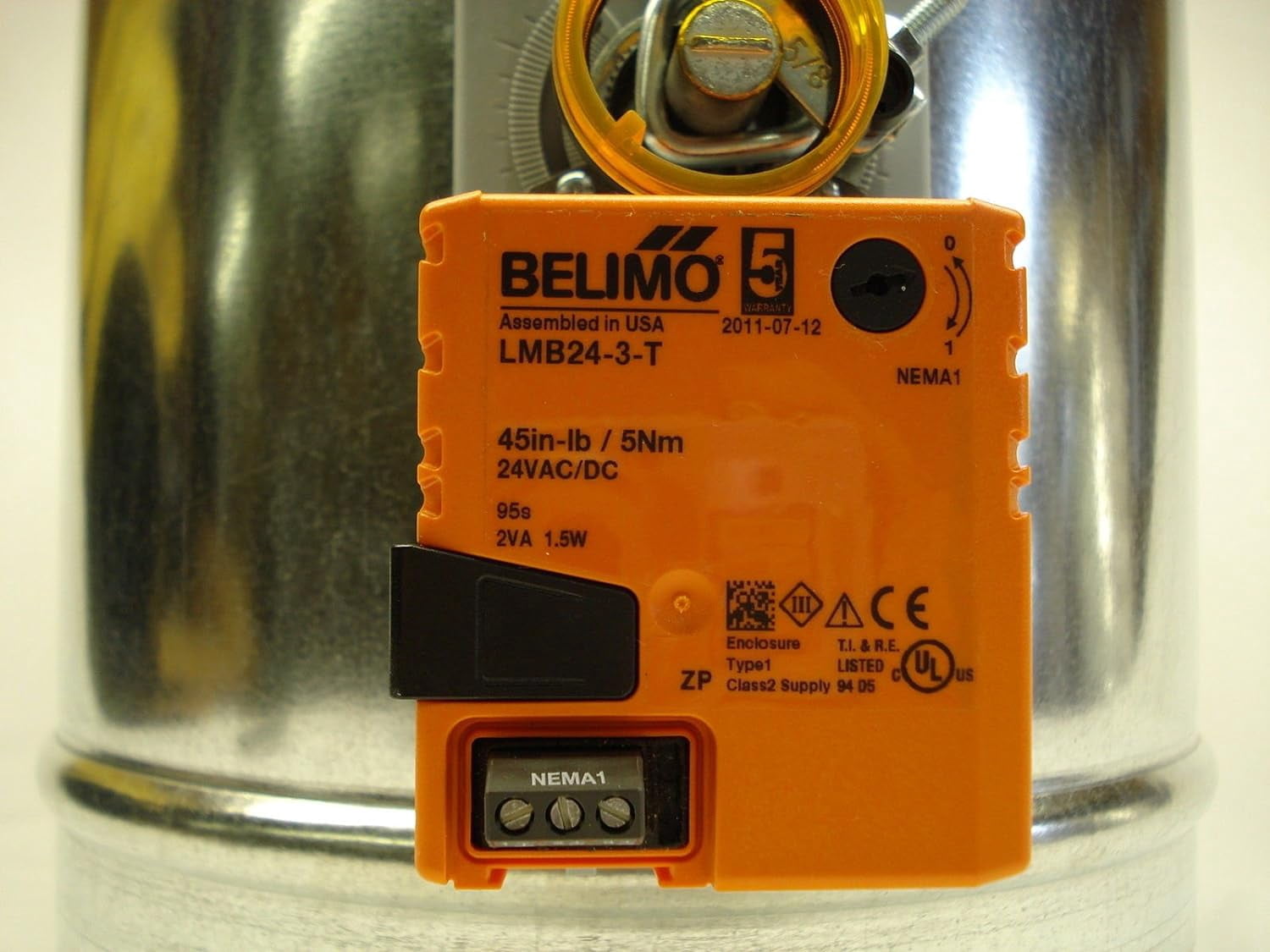 Belimo Manual Download SD 8 3 Wire Motorized 24v Round Zone Control 5 ...