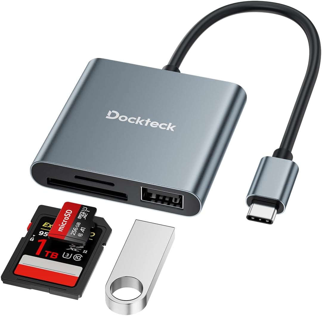 SD Card Reader Adapter, 312MB/s SD4.0 Super Speed, USB3.1 SD/TF Card ...