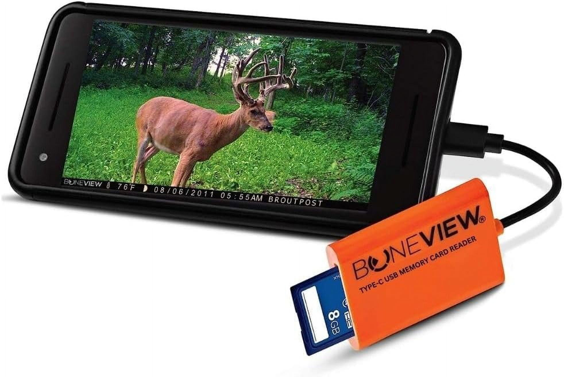 SD Card Reader for Android - Type C USB Trail Camera Viewer by - Backup ...
