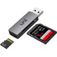 SD Card Reader, USB 3.0 SD Card Adapter High-Speed Micro SD Memory Card ...