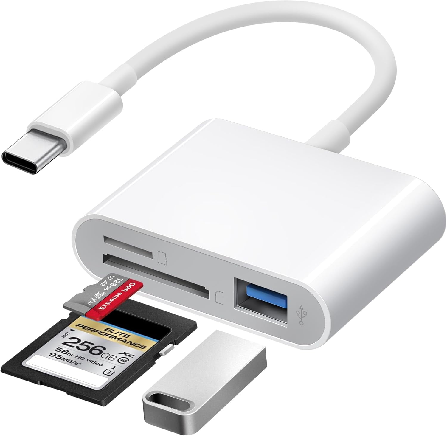 SD Card Reader for C, -C to SD/TF Memory Card Reader for 15/16 with ...