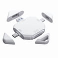 SD Card Reader for Computer/Camera,5-in-1 SD Card Reader Memory Card ...
