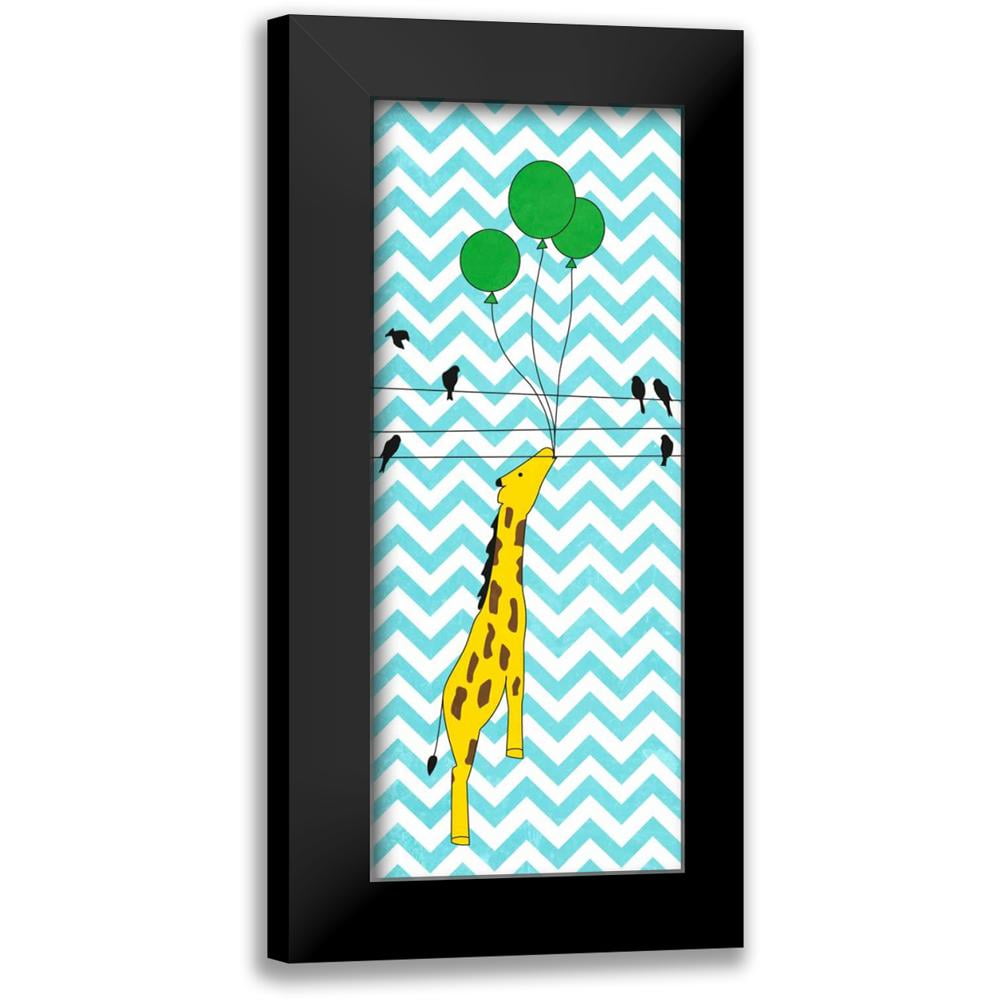 SD Graphics Studio 10x18 Black Modern Framed Museum Art Print Titled ...