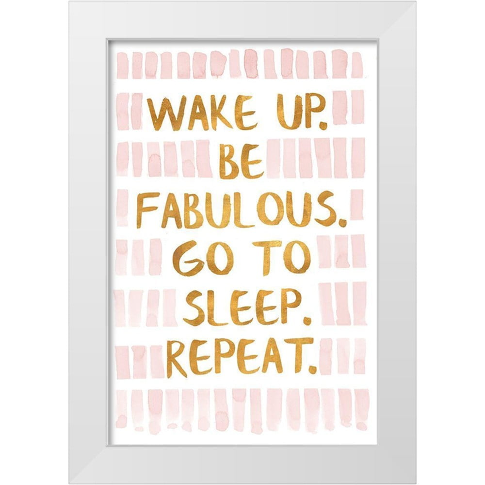 SD Graphics Studio 11x14 White Modern Wood Framed Museum Art Print ...