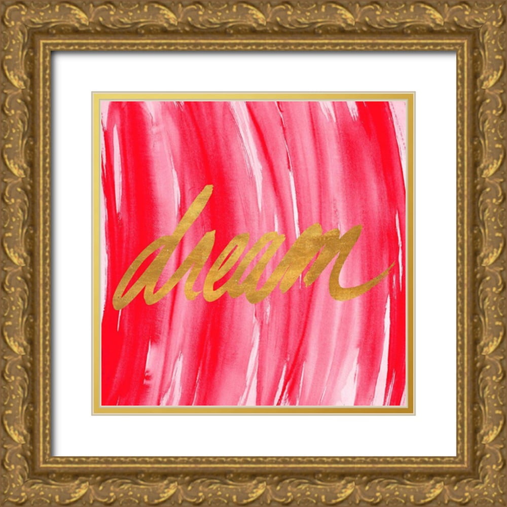 SD Graphics Studio 12x12 Gold Ornate Wood Framed with Double Matting ...