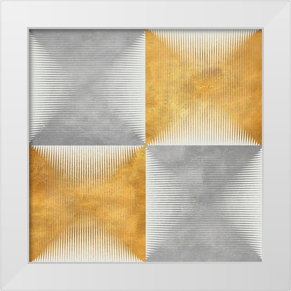 SD Graphics Studio 12x12 White Modern Wood Framed Museum Art Print ...