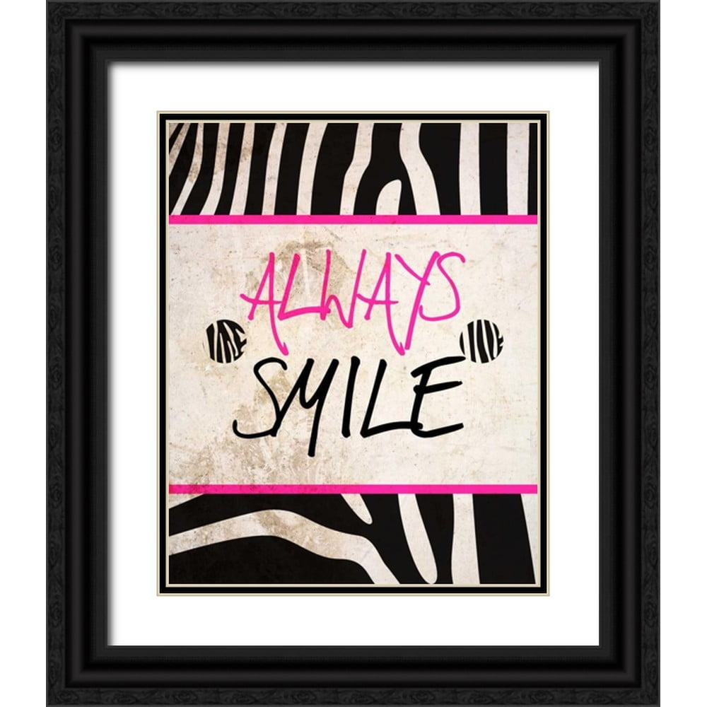 SD Graphics Studio 12x14 Black Ornate Wood Framed with Double Matting ...
