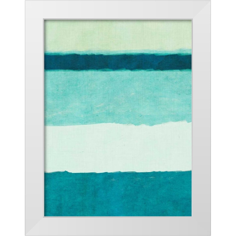 SD Graphics Studio 12x14 White Modern Wood Framed Museum Art Print ...