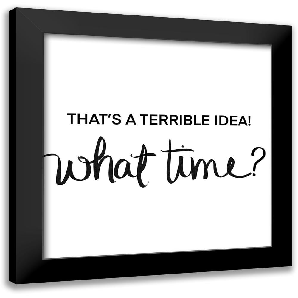 SD Graphics Studio 15x15 Black Modern Framed Museum Art Print Titled ...
