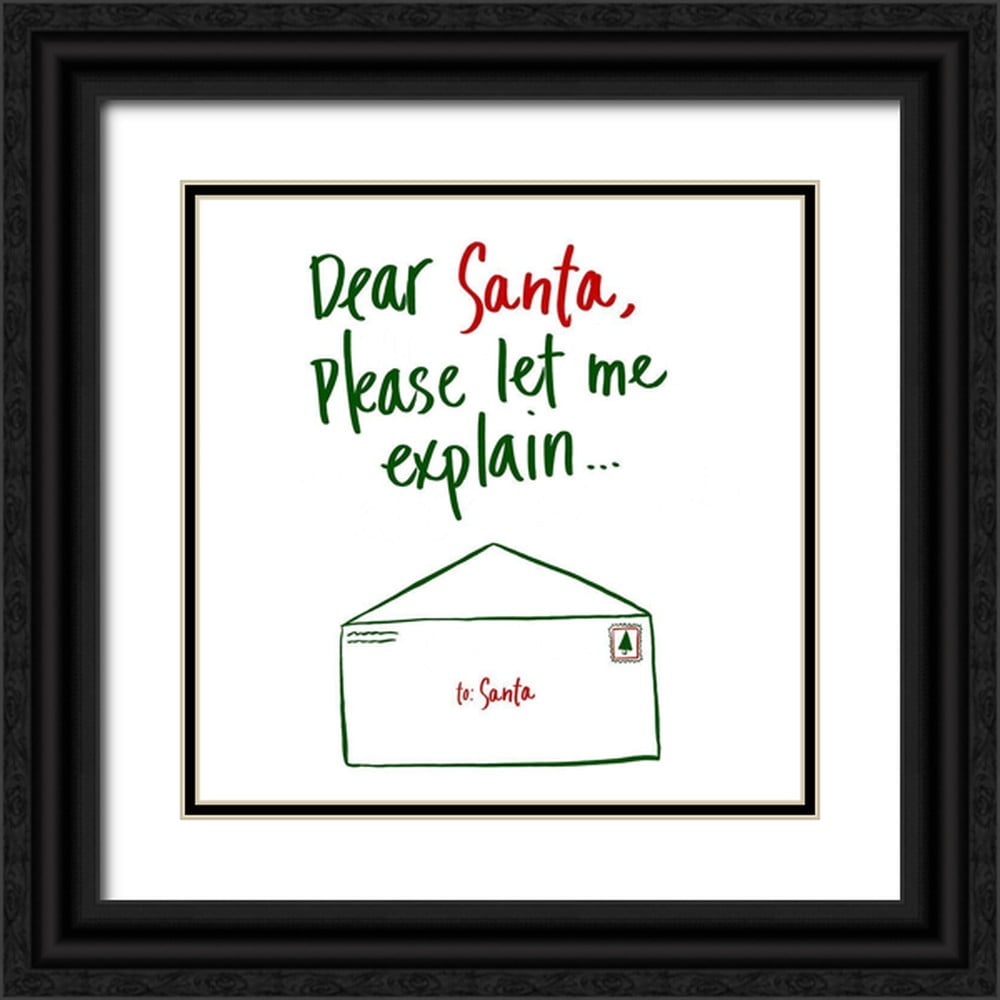 SD Graphics Studio 15x15 Black Ornate Wood Framed with Double Matting ...