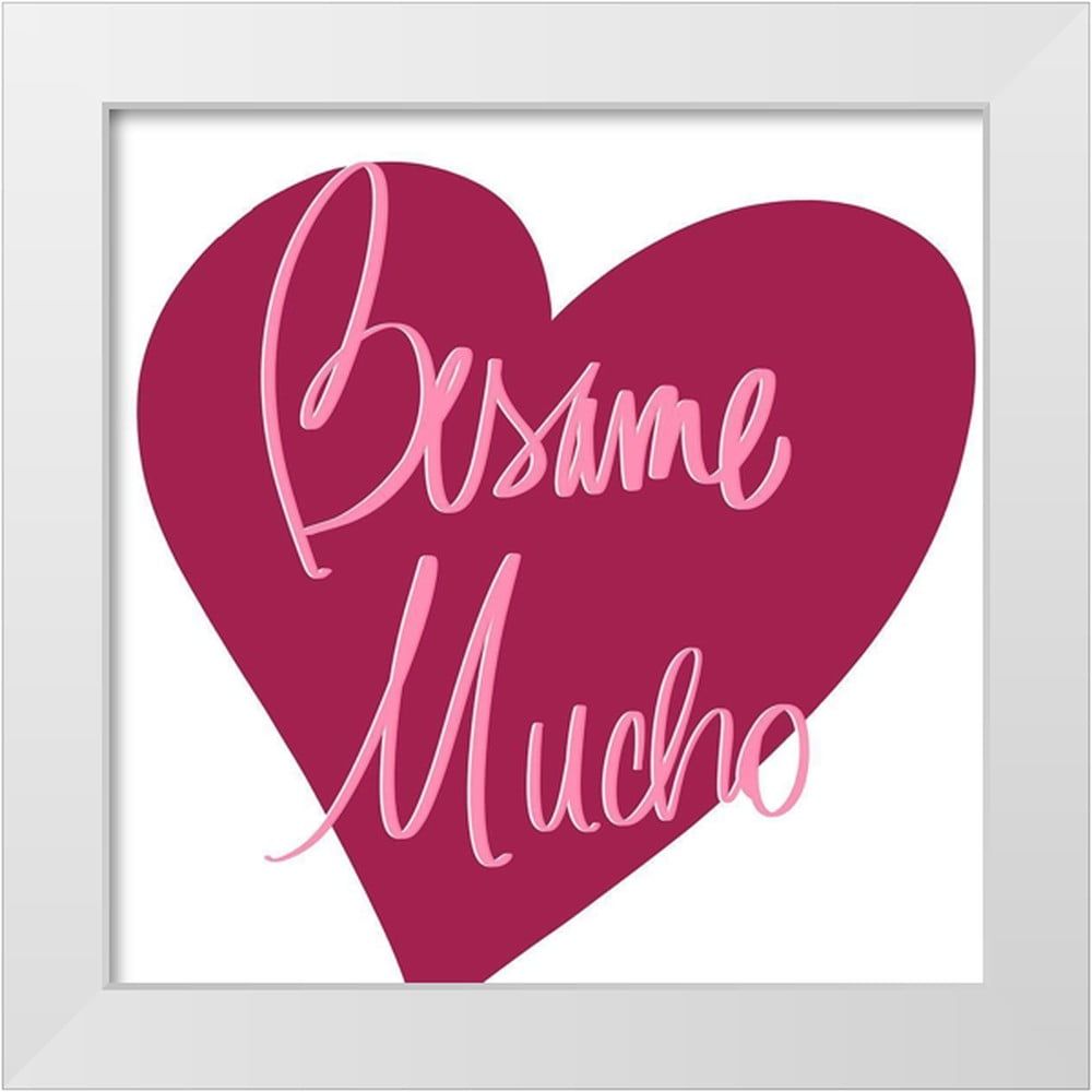 SD Graphics Studio 15x15 White Modern Wood Framed Museum Art Print ...