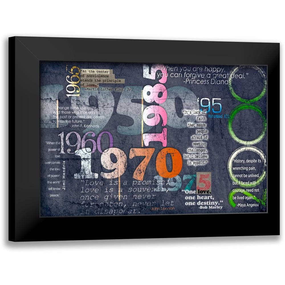 SD Graphics Studio 18x13 Black Modern Framed Museum Art Print Titled ...