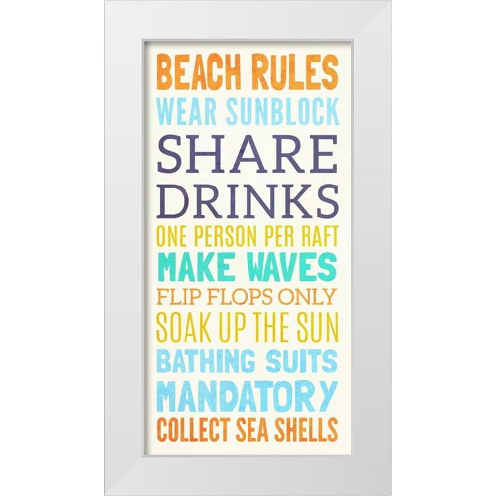 SD Graphics Studio 18x32 White Modern Wood Framed Museum Art Print ...