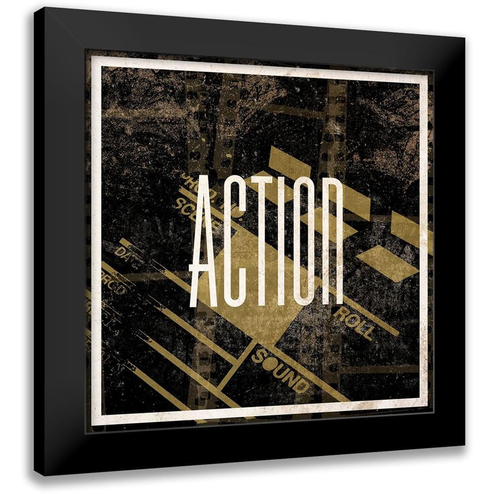 SD Graphics Studio 20x20 Black Modern Framed Museum Art Print Titled ...