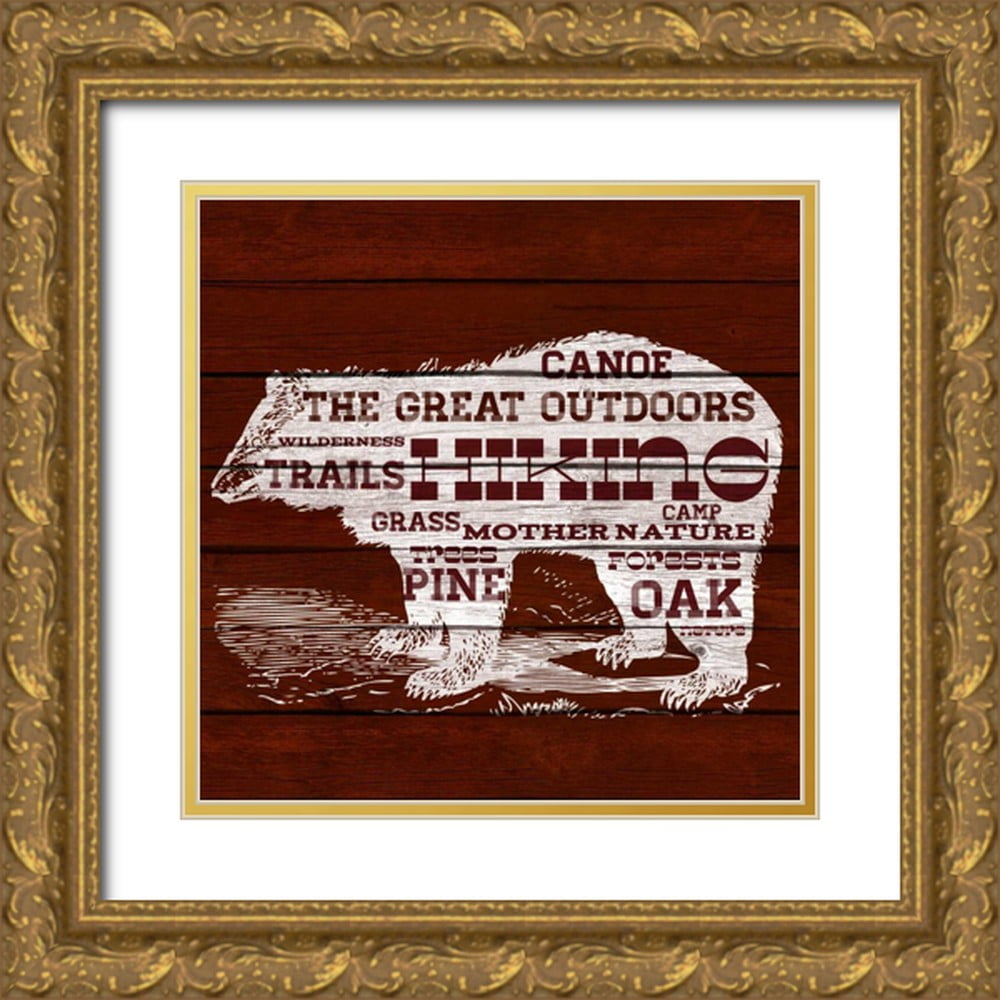 SD Graphics Studio 20x20 Gold Ornate Wood Framed with Double Matting Museum Art Print Titled ...