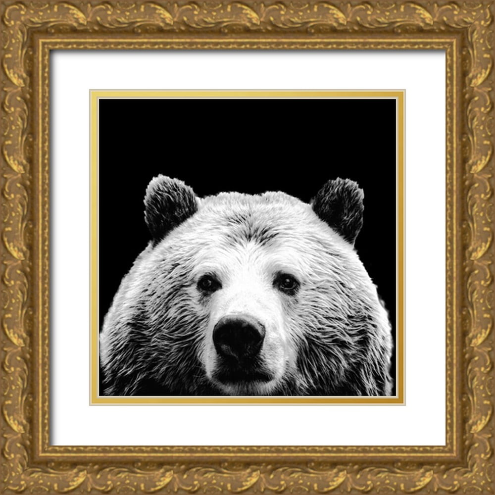 SD Graphics Studio 20x20 Gold Ornate Wood Framed with Double Matting ...