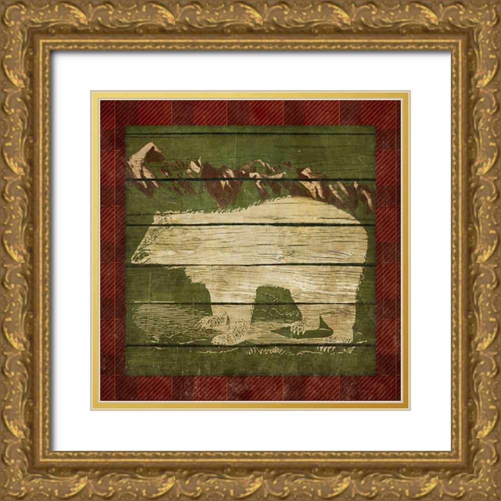 SD Graphics Studio 20x20 Gold Ornate Wood Framed with Double Matting Museum Art Print Titled ...