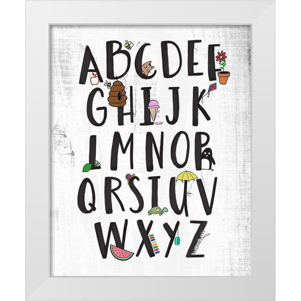 SD Graphics Studio 20x24 White Modern Wood Framed Museum Art Print ...