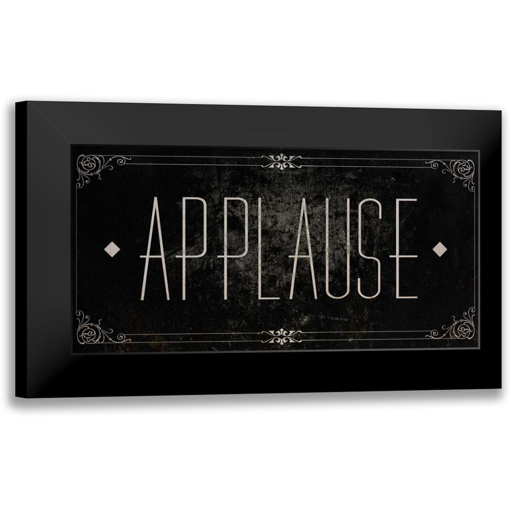 SD Graphics Studio 24x14 Black Modern Framed Museum Art Print Titled - Silent Film Type I ...