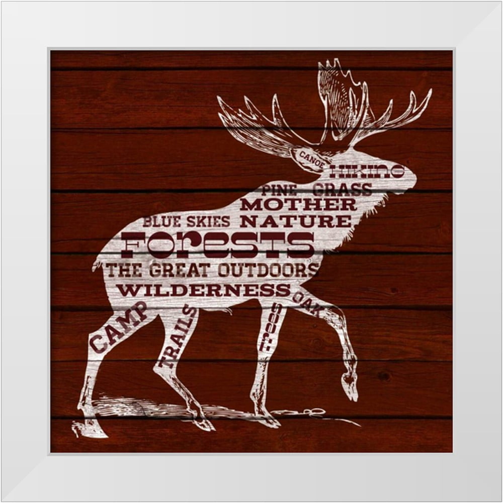 SD Graphics Studio 26x26 White Modern Wood Framed Museum Art Print ...