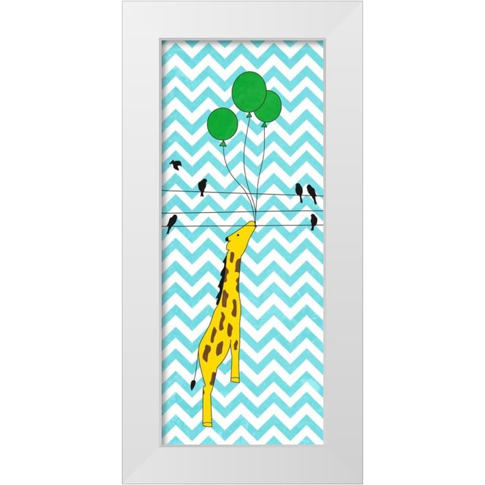 SD Graphics Studio 8x14 White Modern Wood Framed Museum Art Print ...