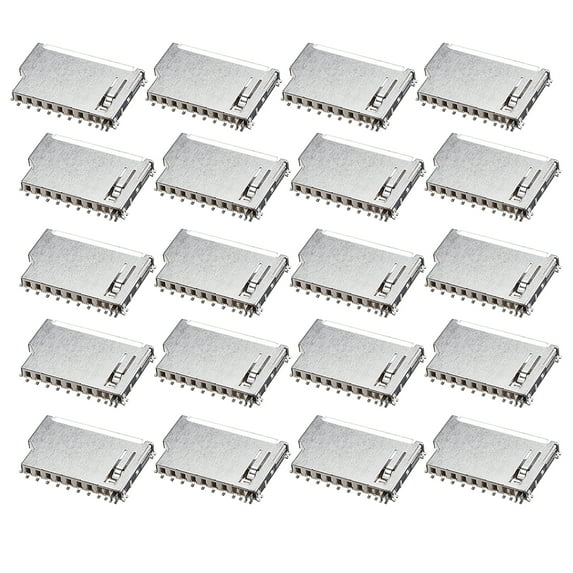 SD Memory Card Socket Short Body 11Pin PCB Mount Connector 20pcs ...