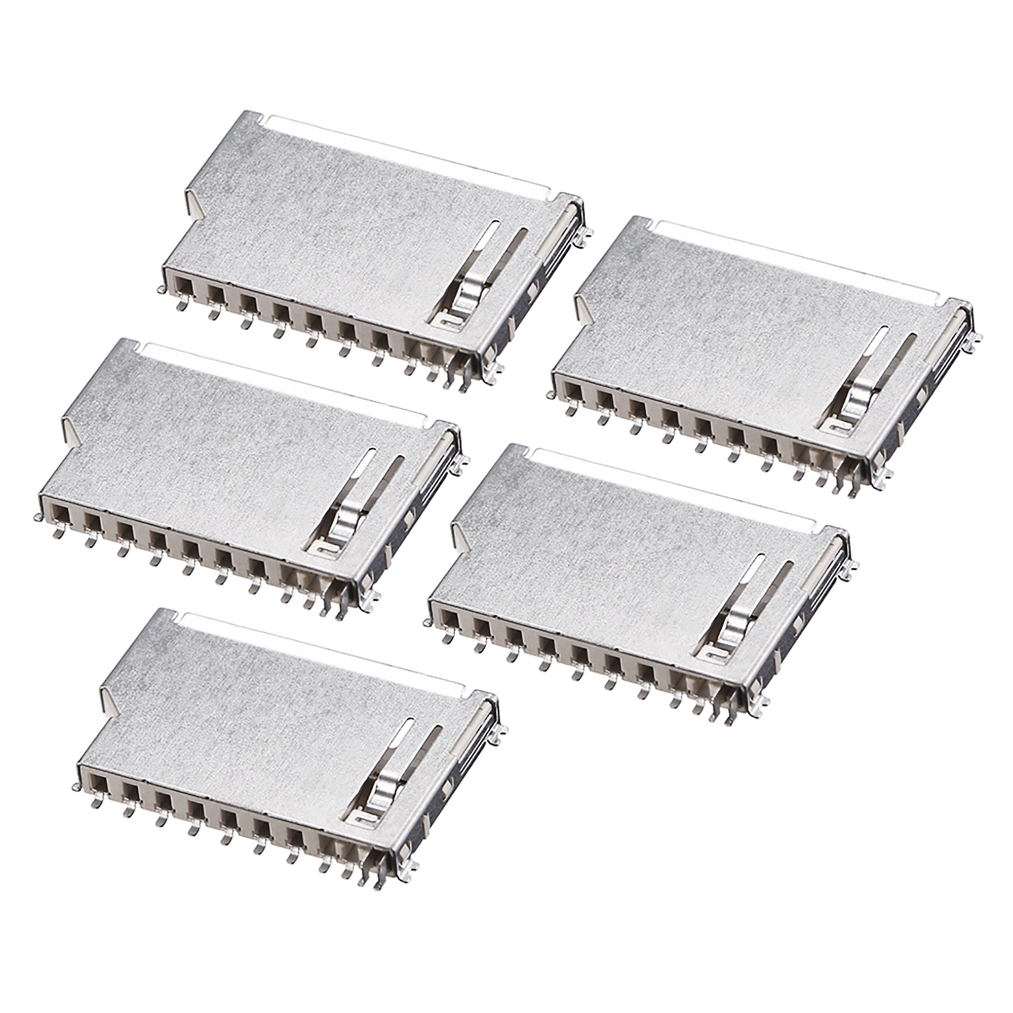 SD Memory Card Socket Short Body 11Pin PCB Mount Connector 5pcs ...