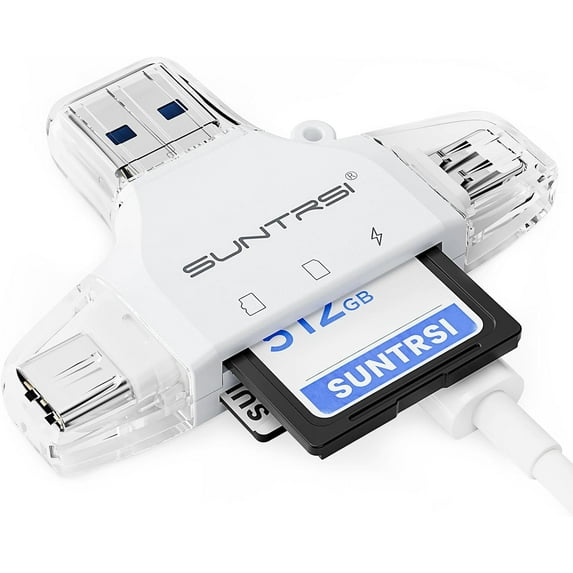 SD/Micro SD Card Reader for iPhone/ipad/Android/Mac/Computer/Camera ...