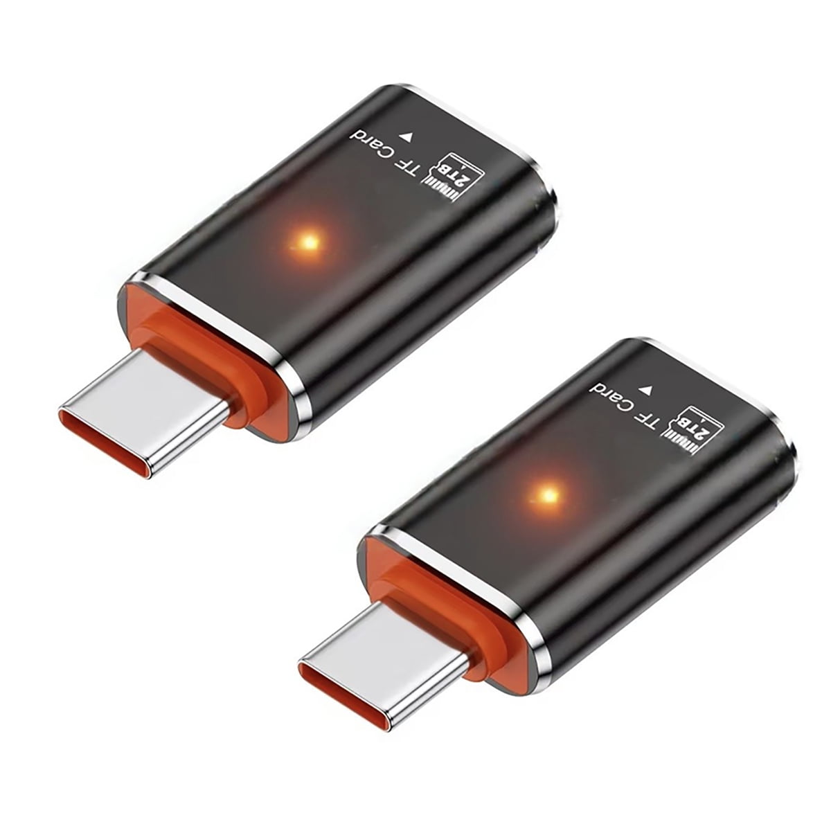 SD Mini Type-C Card Reader(2 Packs),Quick Identification Transmit File ...