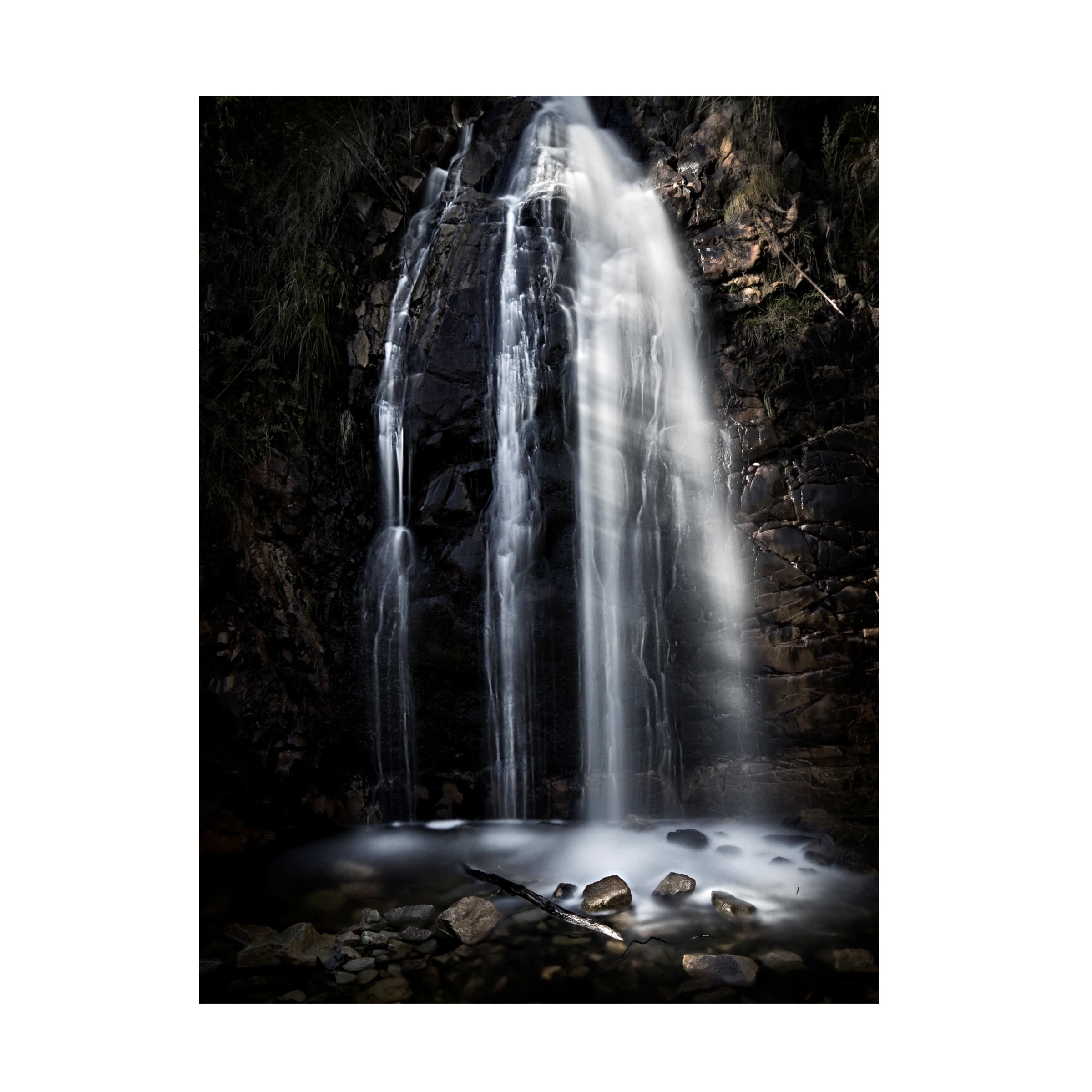 SD Smart 'Waterfall Gully Second Falls' Canvas Art - Walmart.com
