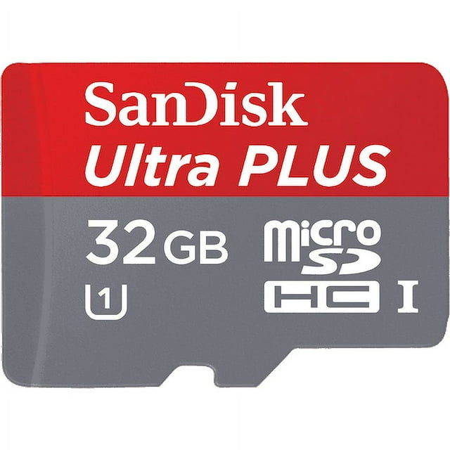 SD micro SD 32GB mobile, Ultra Plus, Class 10 - Walmart Business Supplies